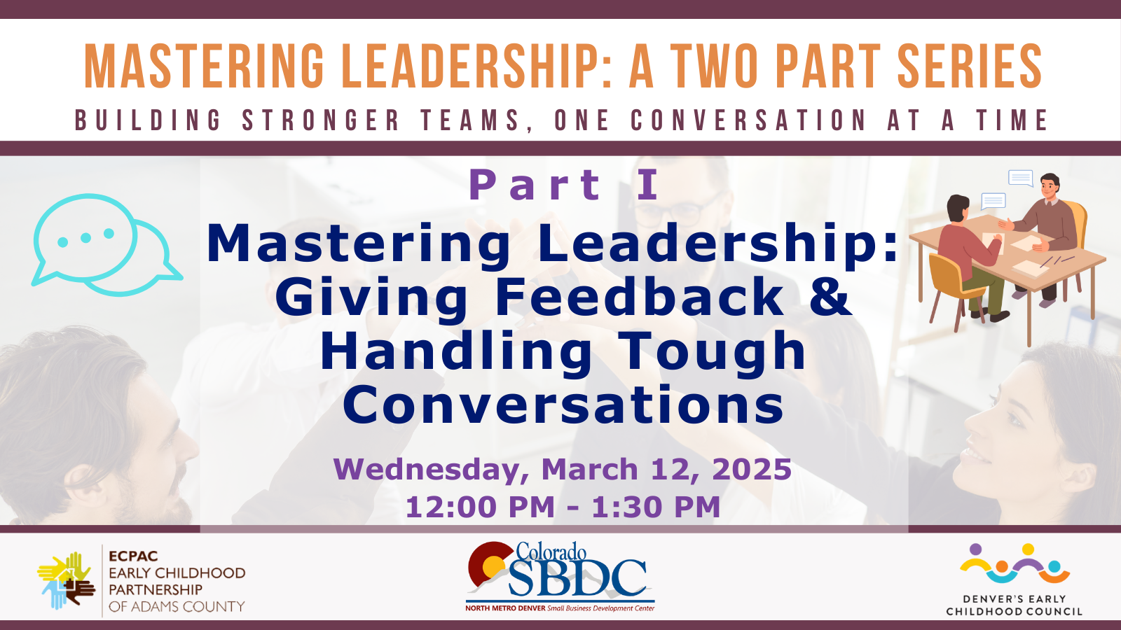 Mastering Leadership: A Two Part Series Building Stronger Teams, One ...