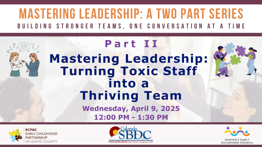 Mastering Leadership: A Two Part Series Building Stronger Teams, One ...